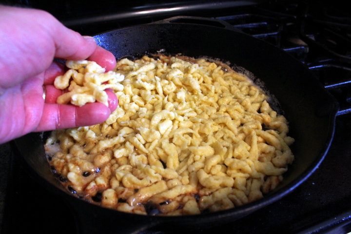 Homemade Spaetzle with Butter & Herbs – Kevin Lee Jacobs