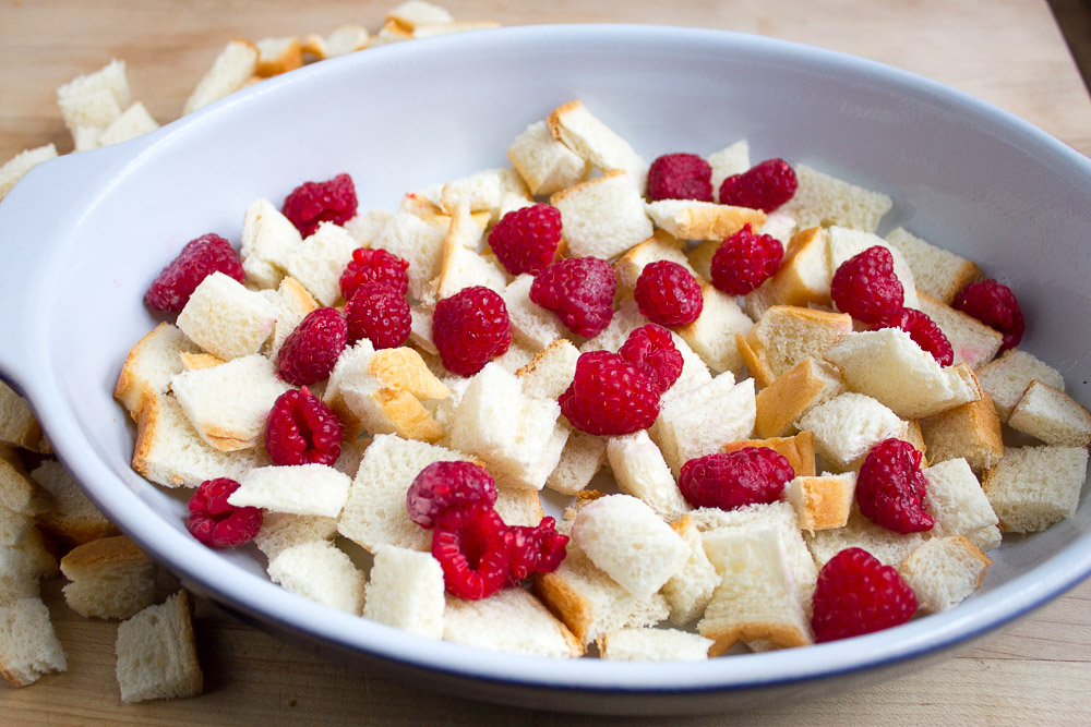 Make-Ahead Raspberry and Goat Cheese Strata – Kevin Lee Jacobs