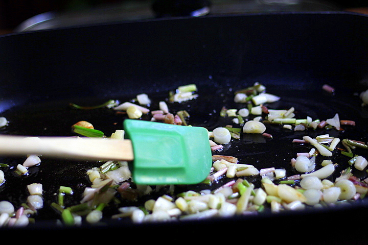 Fast Food: Linguine with Ramps and Asiago – Kevin Lee Jacobs