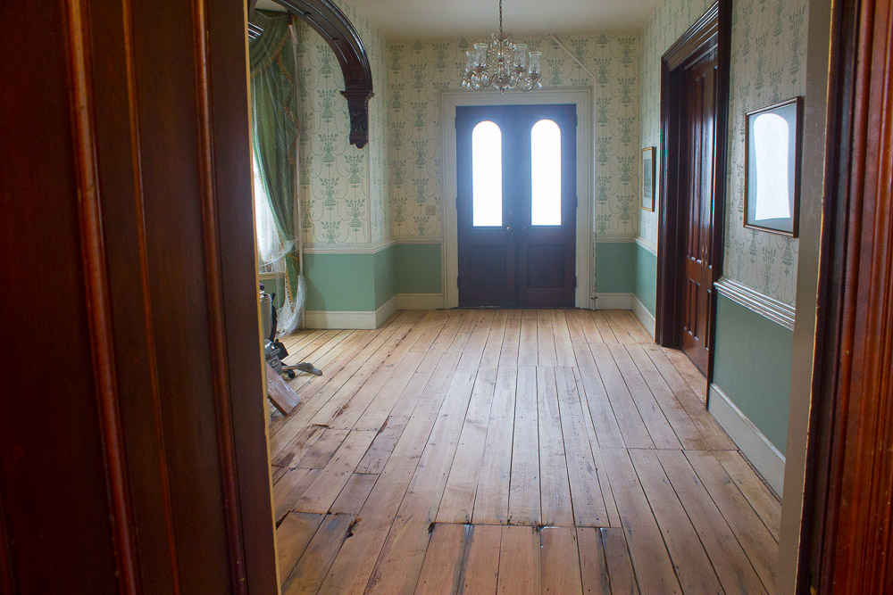Refinishing the Entrance Hall Floor, Part 1 – Kevin Lee Jacobs