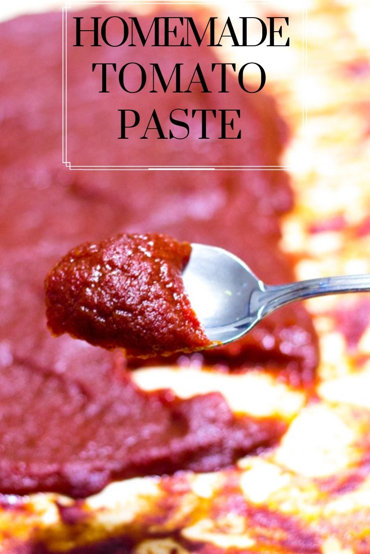 Homemade Tomato Paste – Kevin Lee Jacobs