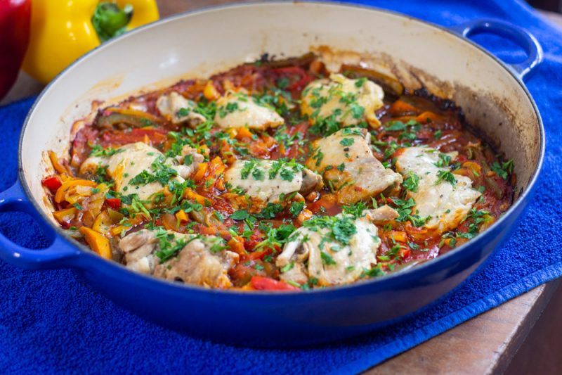 Chicken Piperade – Kevin Lee Jacobs