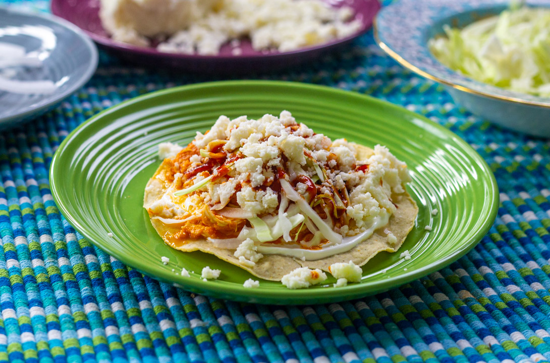 Spicy Chicken Tostadas – Kevin Lee Jacobs