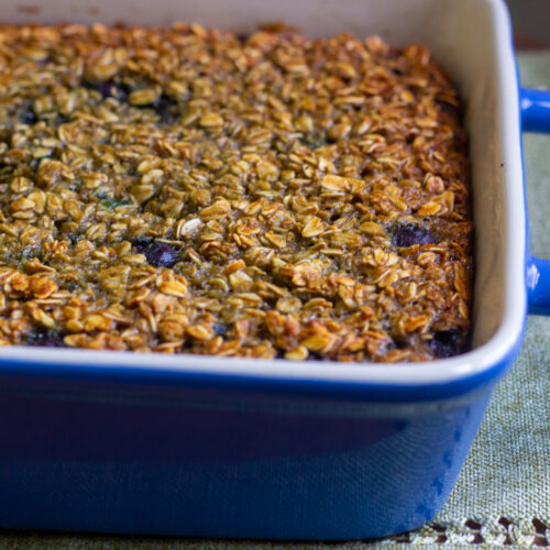 Baked Oatmeal with Blueberries – Kevin Lee Jacobs