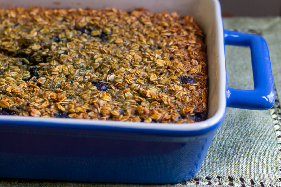 Baked Oatmeal with Blueberries – Kevin Lee Jacobs